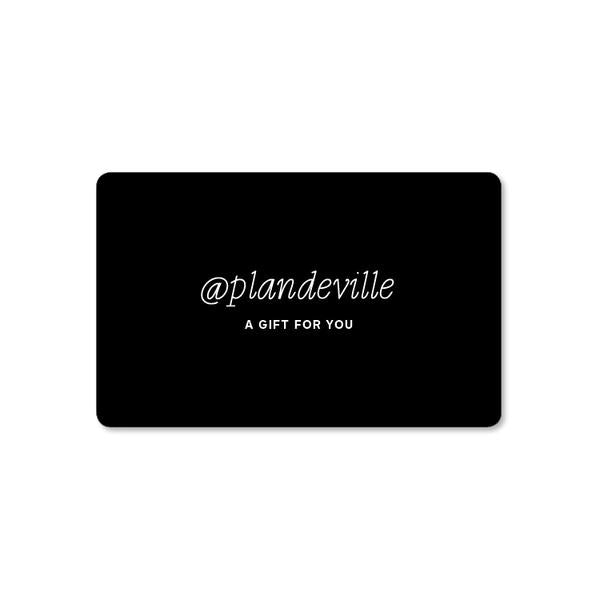 Gift Card – Plan de Ville